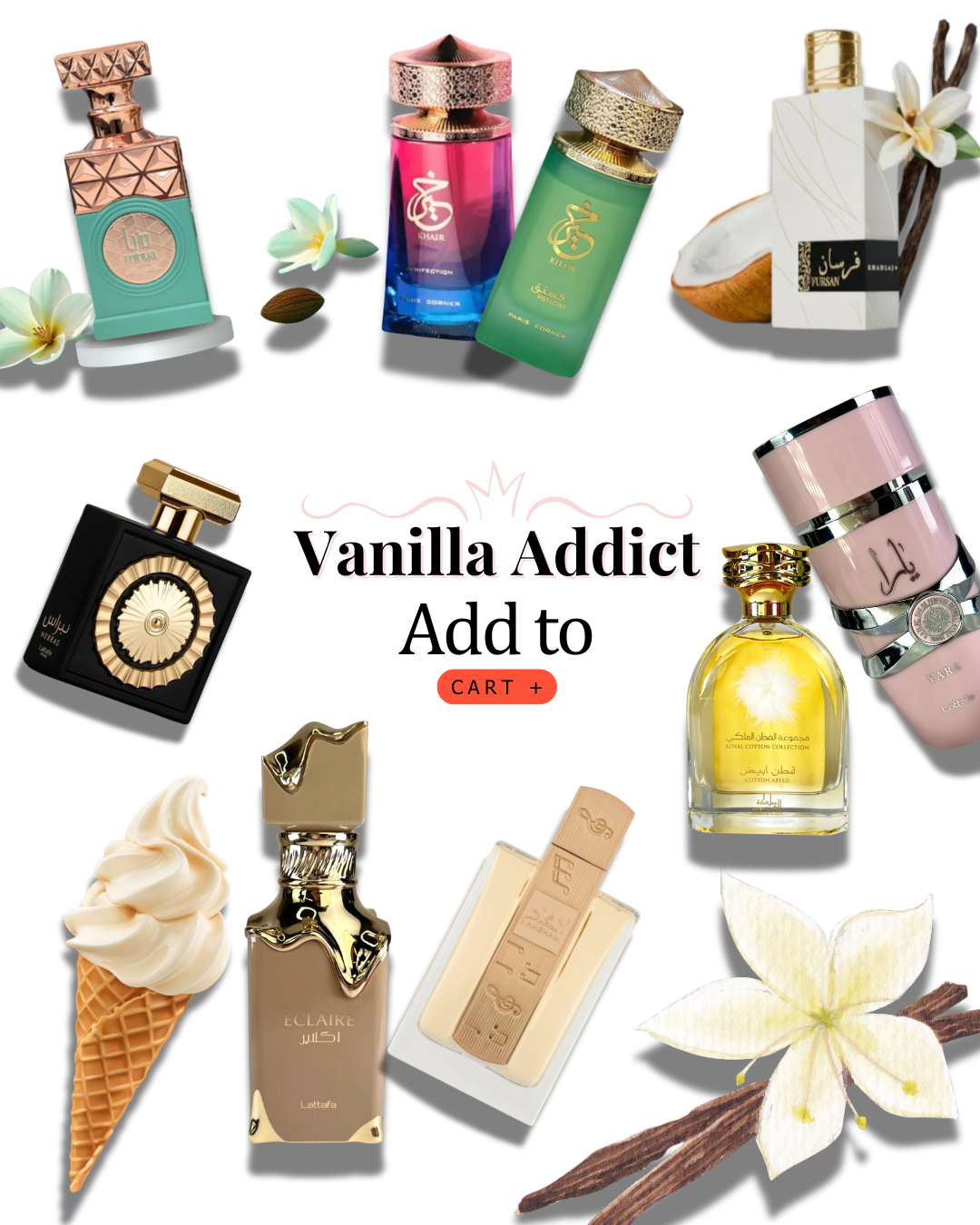 Vanilla Addict collection. – Missluxurious